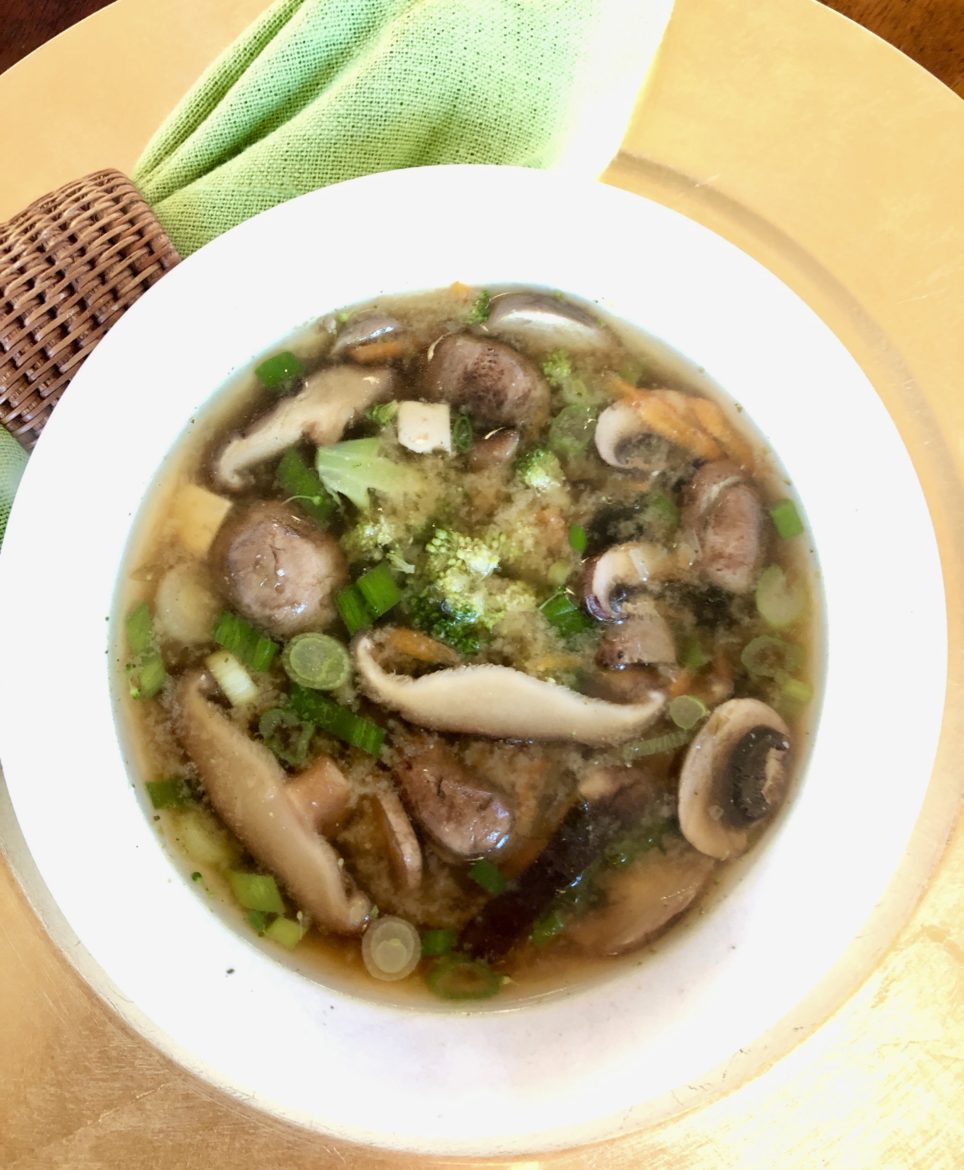Mighty Miso Soup and a 50th Birthday celebration! | The Vibrant Veggie