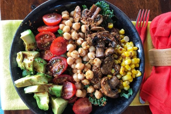 "Med Bowl" Cactus Club copycat recipe | The Vibrant Veggie