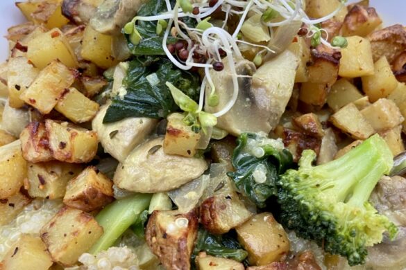 "Med Bowl" Cactus Club copycat recipe | The Vibrant Veggie